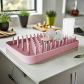 Silicone Drying Racks | Kitchen Sink Hedgehog, Bottle Dryer, Sink Rack ...