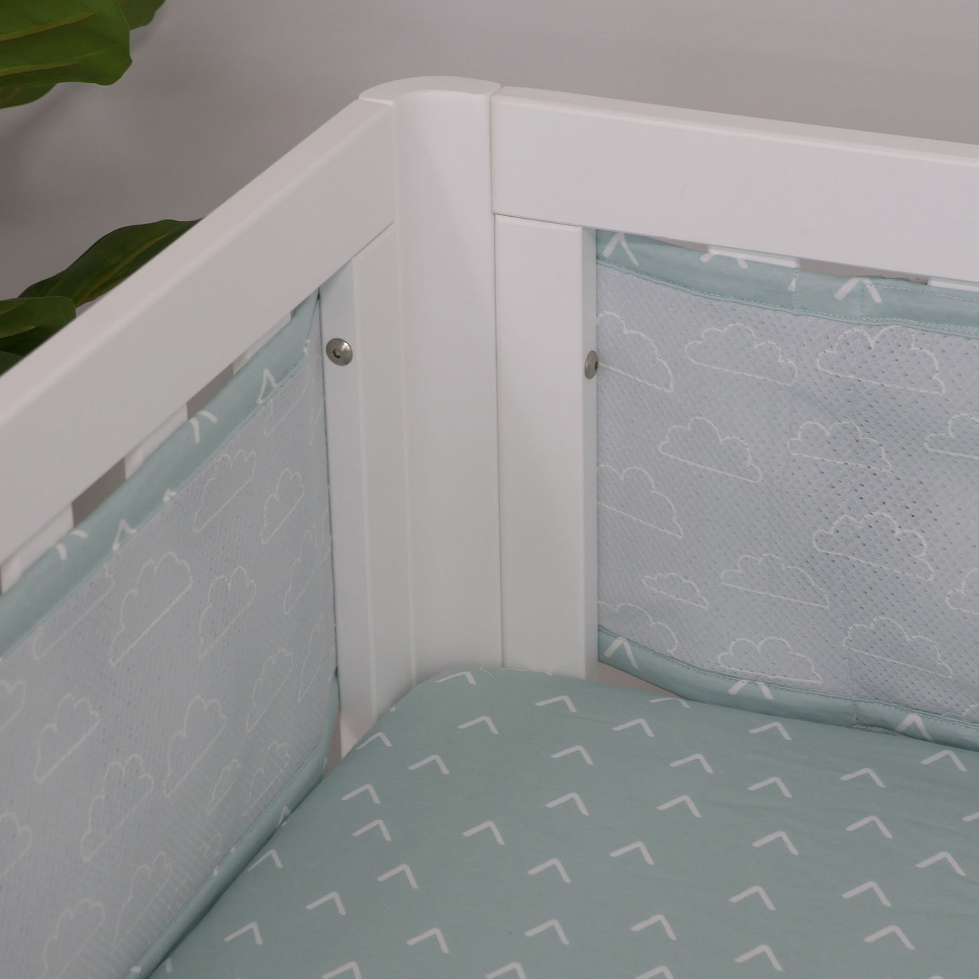 Cot Bumpers and Cot Protection | Cot Liners, breathable | Bubba Blue ...