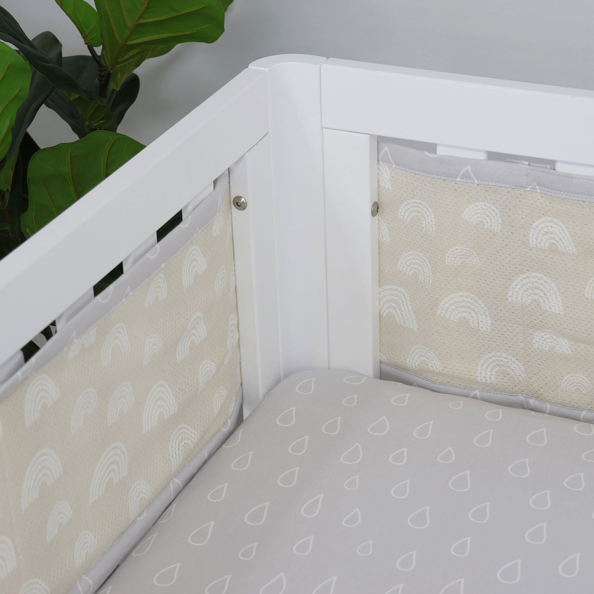 Cot Bumpers and Cot Protection | Cot Liners, breathable | Bubba Blue ...