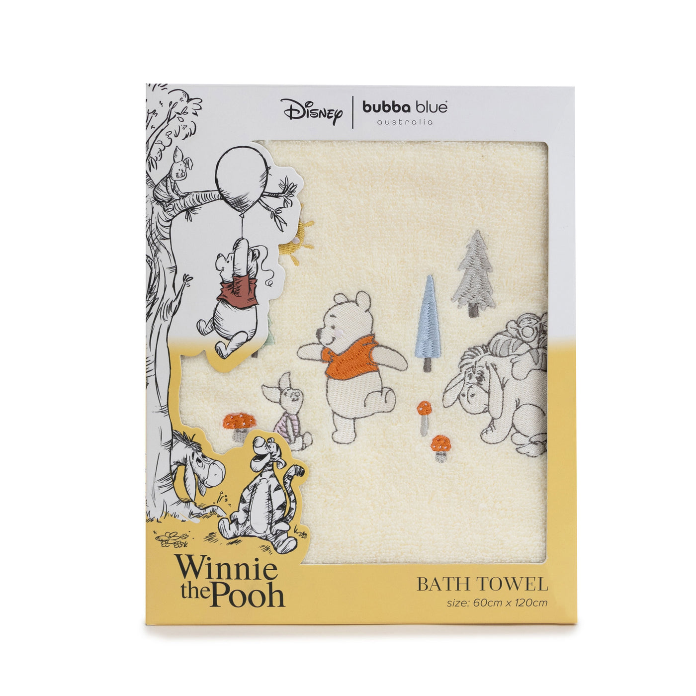 Disney Winnie the Pooh Bath Towel | Bubba Blue