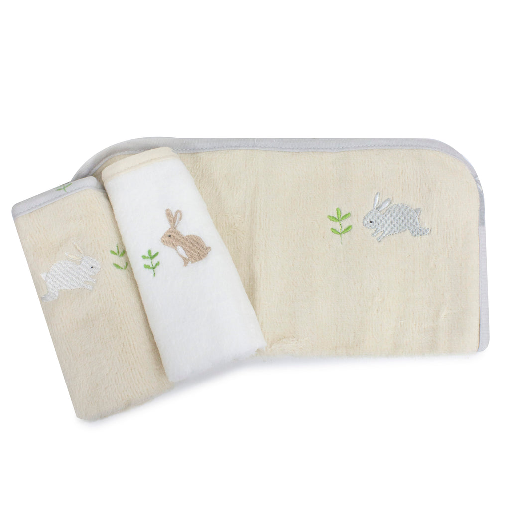 Baby Facewashers Cotton, Bamboo, Organic wash cloths | Bubba Blue Australia